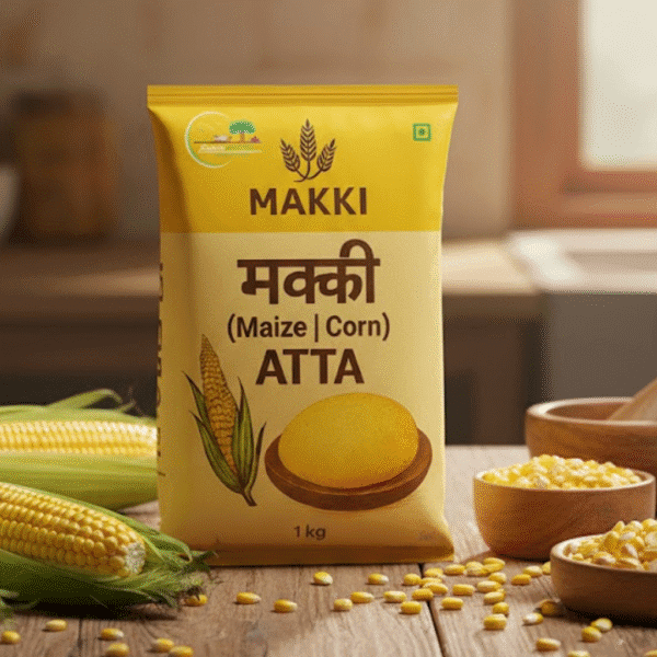 Buy Makki Atta (Corn Flour) | Gluten-Free, Preservative Free